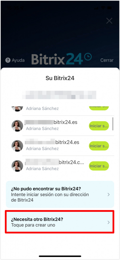 Empezar a trabajar en la app móvil