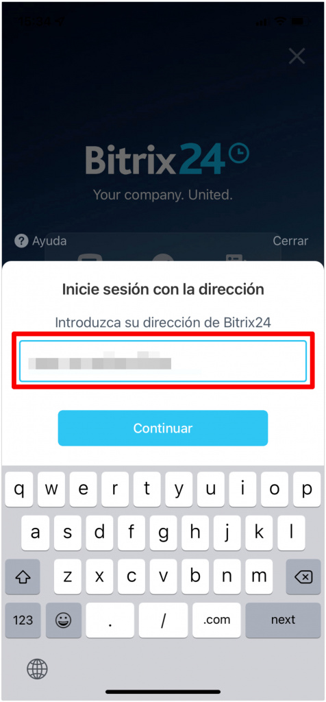 Empezar a trabajar en la app móvil